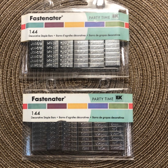 EK Success | Office | Fastenater Party Time Staple Bars | Poshmark